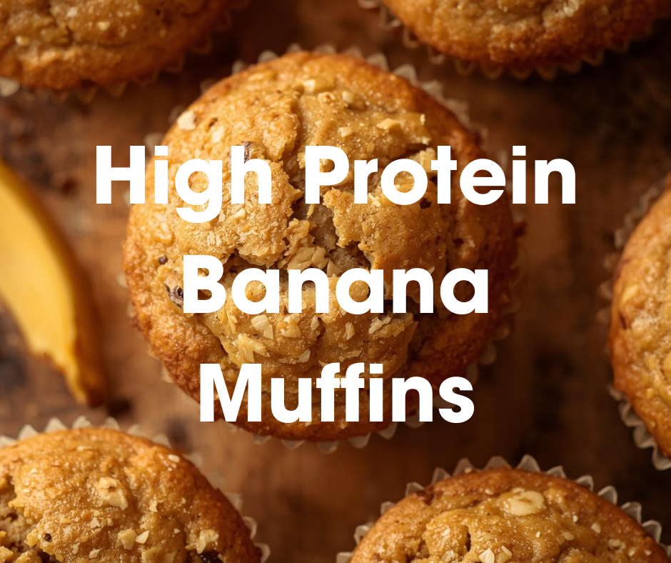 High Protein Banana Muffins – Nutrition For Longevity Meal Delivery