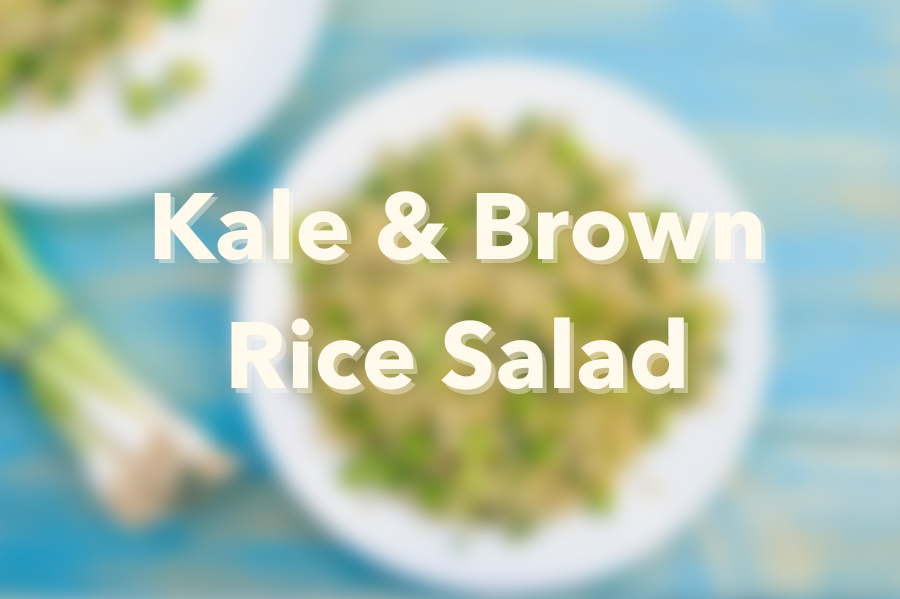 Fall Kale & Brown Rice Salad – Nutrition For Longevity Meal Delivery