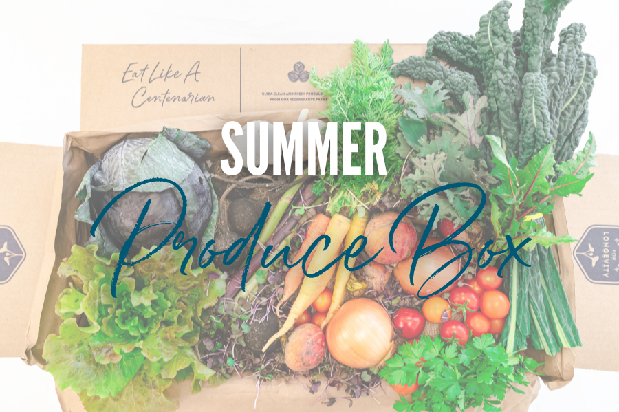 Summer Produce Box – Nutrition For Longevity Meal Delivery