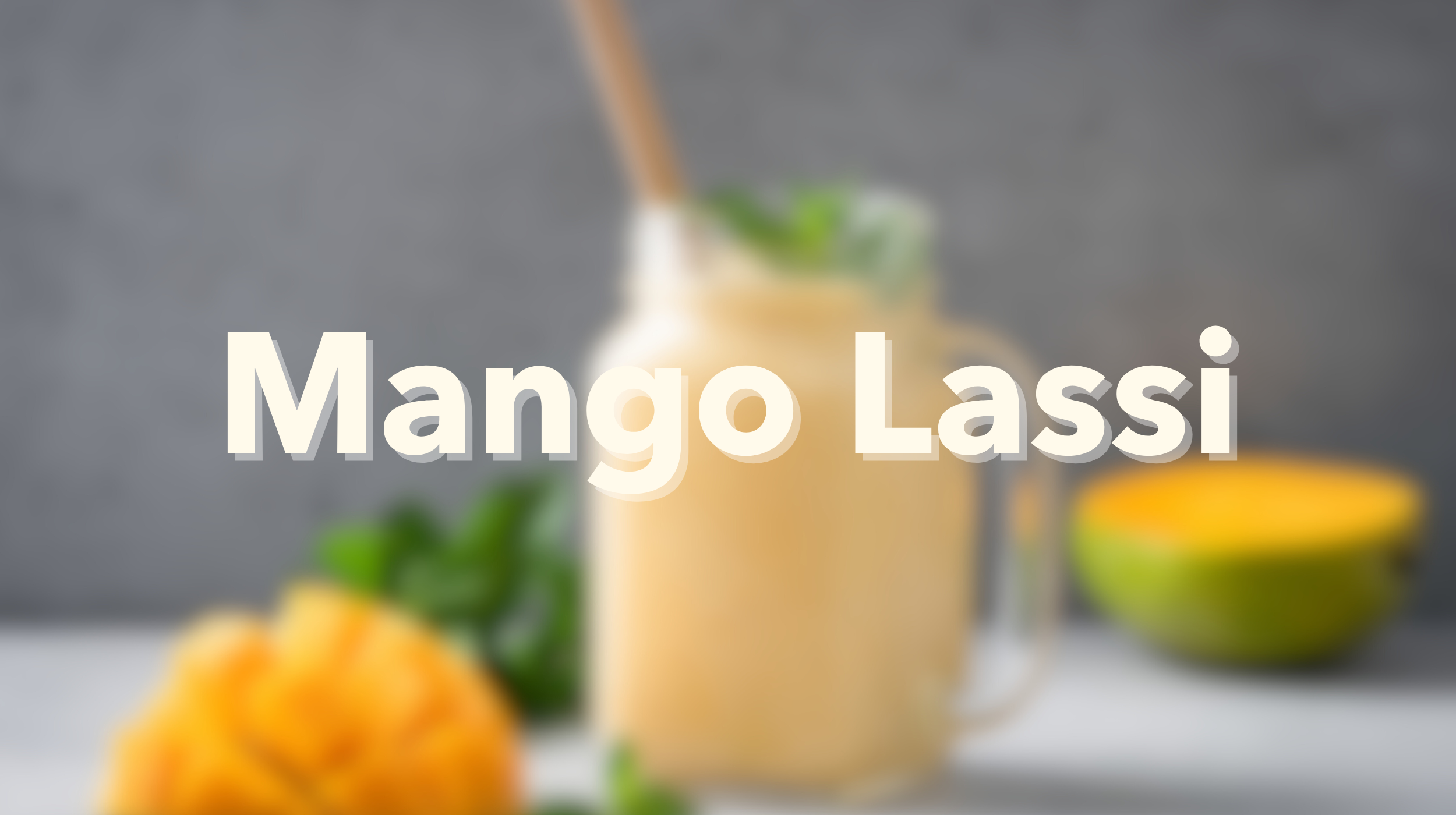 Mango Lassi – Nutrition For Longevity Meal Delivery