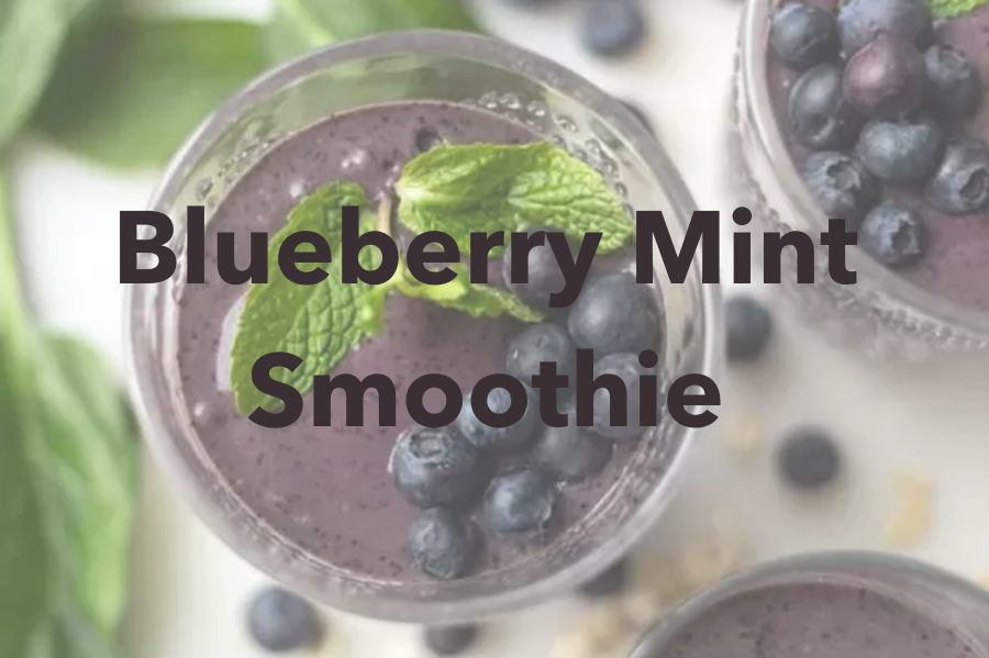 Blueberry Mint Smoothie – Nutrition For Longevity Meal Delivery